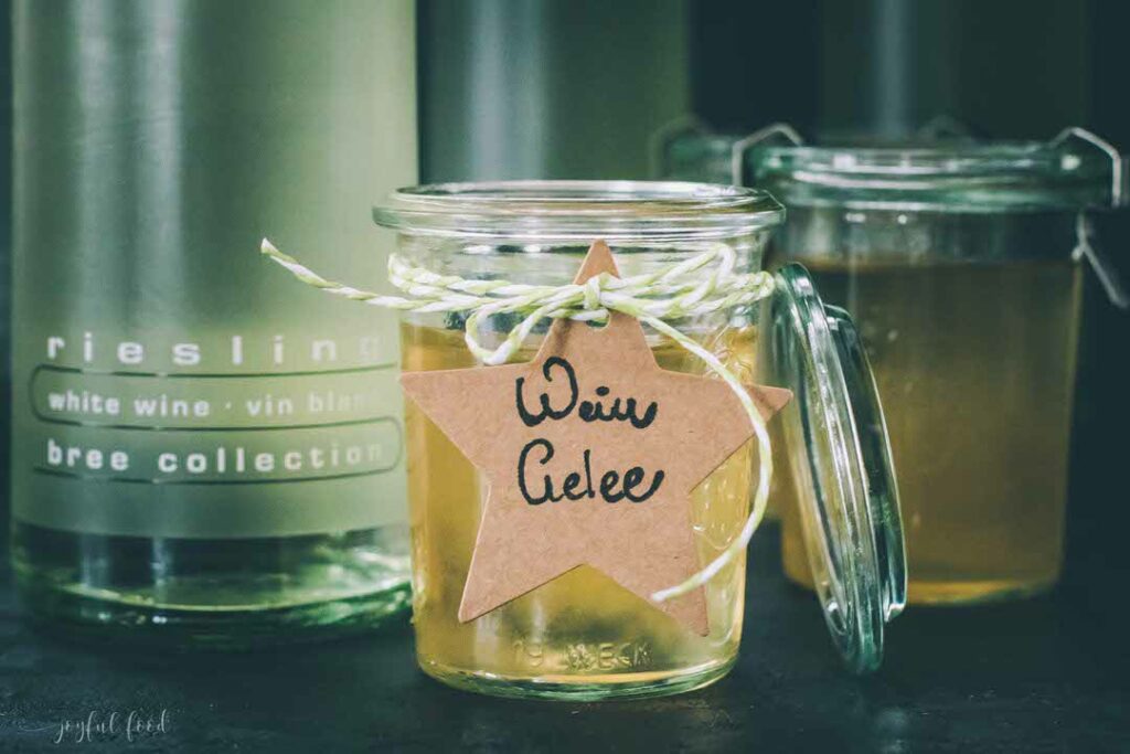 Weingelee Rezept - edel und einfach selbst gemacht | Joyful Food